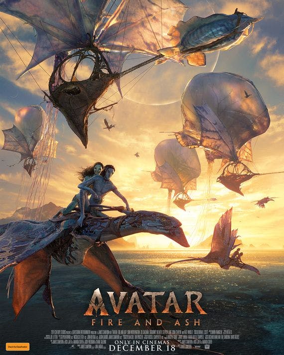 Avatar: Fire and Ash (3D) - Ritz Cinemas